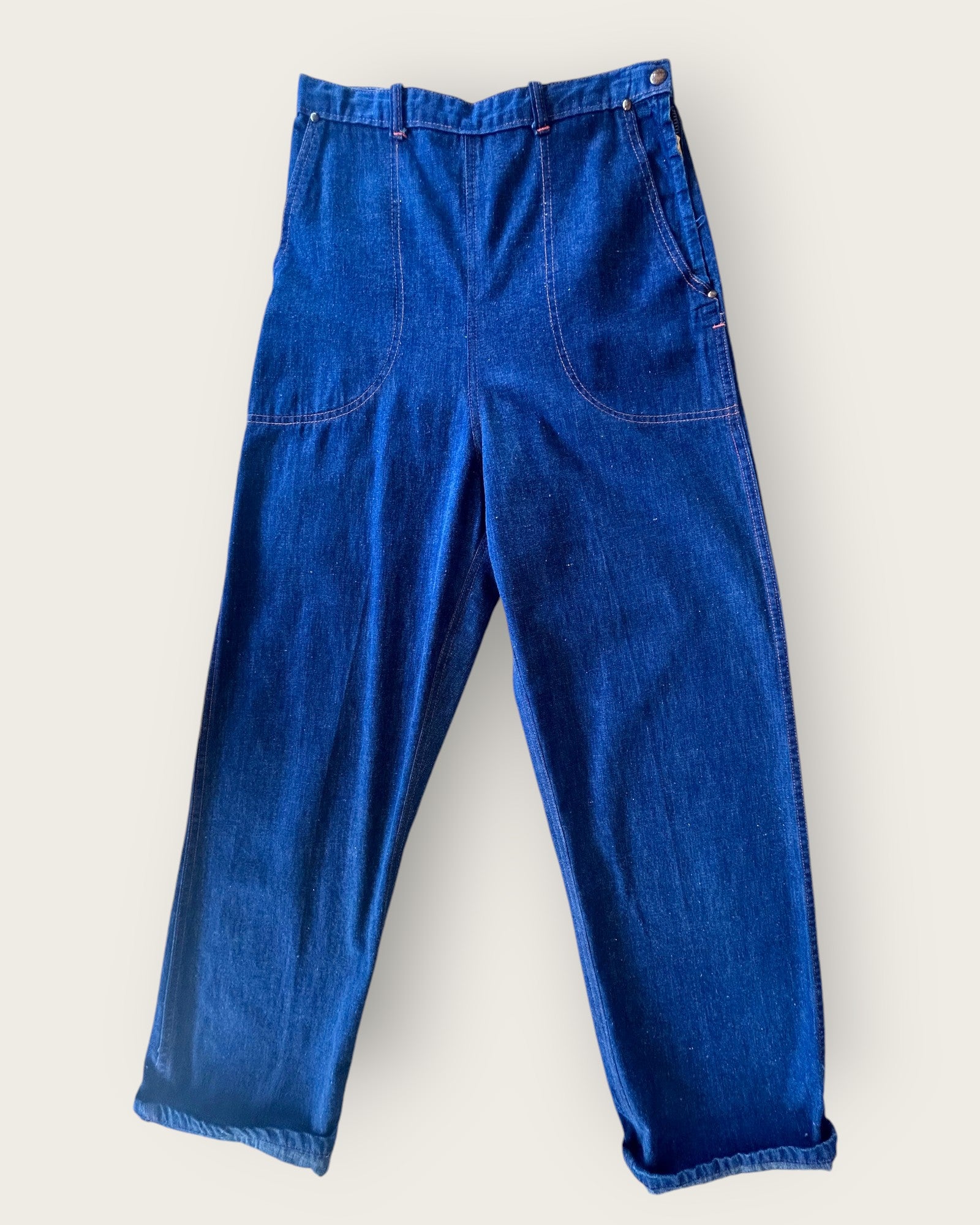 1950s side zip dungarees – Catalina of California